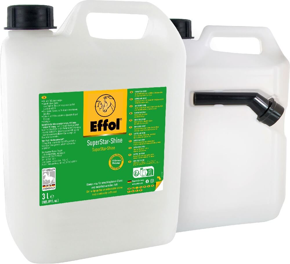 Effol SuperStar Shine 3 L Kanister | Mähnen & Fellpflege | Pflegeprodukte | Pferd | equiland